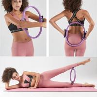 China Body Shaping Yoga Pilates Ring , Pilates Circle Ring Exercises Yoga Fitness Tool for sale