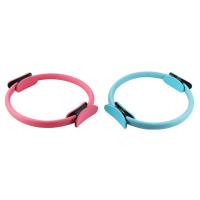 China Body Shaping Yoga Pilates Ring , Pilates Circle Ring Exercises Yoga Fitness Tool for sale