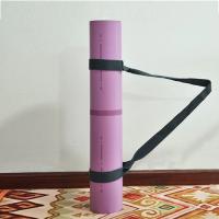 China Gym Yoga Props Adjustable Yoga Mat Strap Mat Sling Carrier Shoulder Belt Exercise for sale