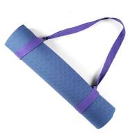 China Gym Yoga Props Adjustable Yoga Mat Strap Mat Sling Carrier Shoulder Belt Exercise for sale