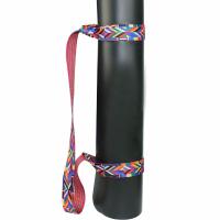 China Cotton Yoga Props Body Sport Stretch Strap Gym Waist Leg Fitness Carrying Slings for sale