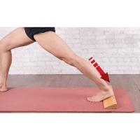 China Yoga Slant Board Calf Ankle Stretcher Wooden Non Slip Wedge Yoga Brick Fitness Accessories for sale