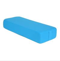 China Cotton Cover Yoga Pillow High density TPE Foam Lining Yoga Block Exercise Fitness Gym Slimming for sale