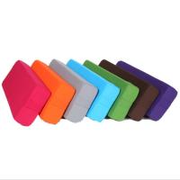 China Cotton Cover Yoga Pillow High density TPE Foam Lining Yoga Block Exercise Fitness Gym Slimming for sale