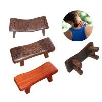 China Yoga Sleeping Pillow Solid Wood Cervical Support Pillow Massage Fitness For Gym Exercise for sale