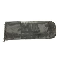 China Black Portable Yoga Mat Carry Bag lightweight Nylon Pilates Womens Yoga Bag for sale