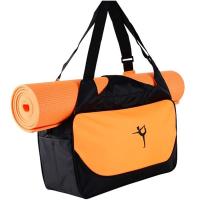 China Multifunctional Waterproof Yoga Bag , Shoulder Pilates Mat Bag For Women for sale