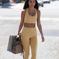 China Yoga Exercise Clothes Moisture Absorption Perspire Yoga Set Women'S Fitness Apparel for sale