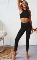 China 2 Piece Yoga Sets Clothing , Womens Fitness For Clothing Gym Exercise for sale