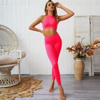 China 2 Piece Yoga Sets Clothing , Womens Fitness For Clothing Gym Exercise for sale