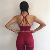 China Breathable Women'S Workout Apparel , Stylish Yoga Clothes Sports Bra And Leggings Set for sale