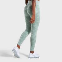 China High Waisted Seamless Leggings , Push Up Gym Leggings For Women Sport Fitness for sale