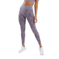 China High Waisted Seamless Leggings , Push Up Gym Leggings For Women Sport Fitness for sale