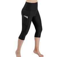 China Fashion Sport Leggings Calf Length Pants Polyester Workout Out Pocket Leggings for sale