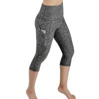 China Fashion Sport Leggings Calf Length Pants Polyester Workout Out Pocket Leggings for sale