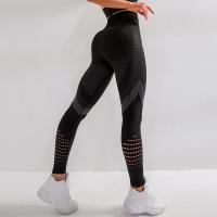 China Elastic Waist Gym Yoga Pants Fitness Sport Leggings Tights for Slim / Running for sale