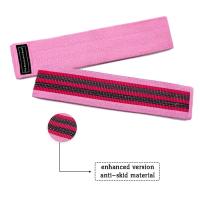 China 3 Piece Set Fitness Rubber Bands / Expander Elastic Band With LOGO Customized for sale