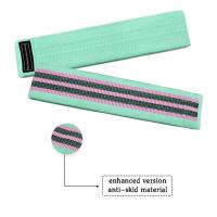 China 3 Piece Set Fitness Rubber Bands / Expander Elastic Band With LOGO Customized for sale
