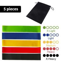 China Gym Strength Training Fitness Rubber Bands Heavy Thick Gym Elastic Band Exercises for sale