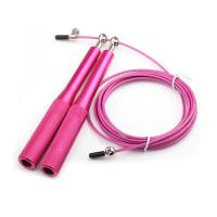 China Heavy Steel Wire Speed Jump Rope , Gym Skipping Rope For Boxing MMA Training Equipment for sale