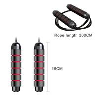 China Soft Adjustable Jump Rope , Custom Jump Ropes Sweat / Deodorant With Ball Bearings for sale