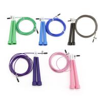 China Fitness Equipment Adjustable Jump Rope , Weighted Jump Rope For Women for sale
