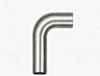 China 1.5D CLR 90 Degree Mandrel Bent Tube 304 Stainless Steel Exhaust Pipe Bend for Custom Fabrication for sale