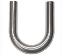 China 180 Degree U Shape Mandrel Bend 1.5D CLR 304 Stainless Steel U Exhaust Bend Tube for Custom Exhaust for sale
