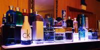 China Perfume Shelf LED Custom Indoor Decorate for sale