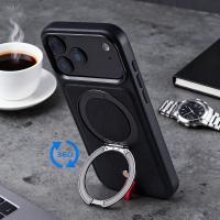 China 360° Rotatable Magsafe Phone Case with Drop Protection / Raised Edges for sale
