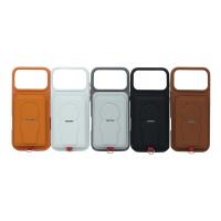 China Stand Leather Phone Wallet Case with a Card Slot Detachable Lanyard Crossbody Strap for sale