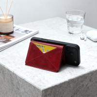 China 6 Cards Magsafe Card Wallet With Built In FINDMY Kickstand Function for sale