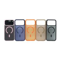 China TPU PC Materials Magsafe Phone Cover with Camera Protection Raised Edges for sale
