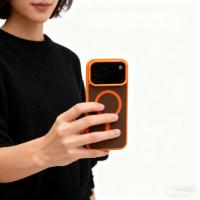 China TPU PC Materials Magsafe Phone Cover with Camera Protection Raised Edges for sale