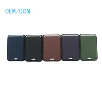 China IPhone Magnetic Leather Wallet Slim Anti Slip For Card Storage for sale