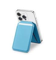 China Anti-slip Waterproof Magsafe Card Wallet with Wireless Charging and 3-Card Capacity for sale