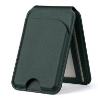 China IPhone Magsafe 4 Card Wallet For With Built In Magnets Thumb Slot for sale