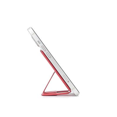 China Foldable Kickstand Magnetic Card Holder For IPhone 12 13 14 15 16 17 Mini Plus Pro Max for sale