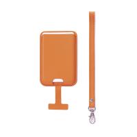 China RFID Protection Magsafe Card Wallet Functional With Strong Magnetic Hold for sale