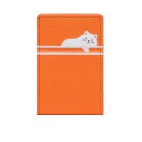 China Strong Magnets Magsafe Card Wallet With Built In Cosmetic Mirror for sale