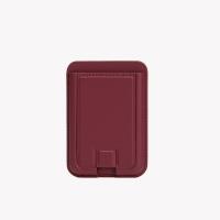 China Magnetic Magsafe Card Wallet Convenient Card Carrying For IPhone for sale