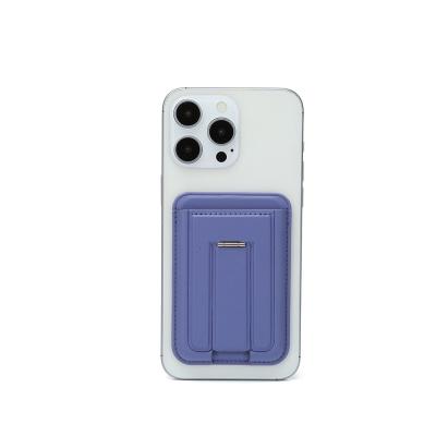 China Kickstand Magsafe Card Wallet Fold Flat Lightweight With Built In Magnets for sale