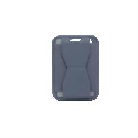 China Foldable Stand Magsafe Card Wallet For Handsfree Viewing On Subway / Cafe for sale