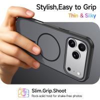 China Microfiber Lining Magsafe Phone Case 360 Degree Protective Smooth Matte Soft for sale