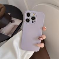 China Raised Camera Edges Slim Silicone Phone Case Drop Protection Customizable for sale