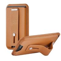 China Travel Slim Magsafe Card Wallet Compact With Kickstand Function for sale