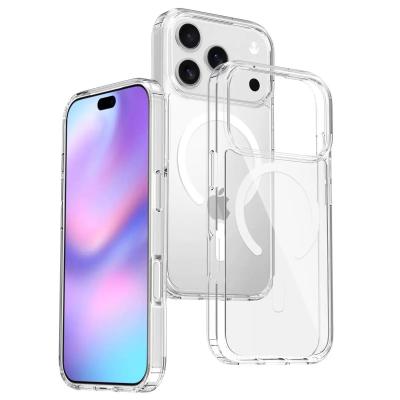 China Magsafe Hybrid Phone Case Drop Protection Wireless Charging for iPhone 17 Pro Max for sale