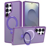 China Multi Angle Adjustment MagSafe Kickstand Case For S25 Ultra Phone for sale