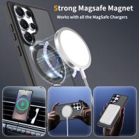 China Multi Angle Adjustment MagSafe Kickstand Case For S25 Ultra Phone for sale