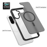 China TPU PC Materials MagSafe Phone Case Wireless Charging Protecting Camera Lenses for sale